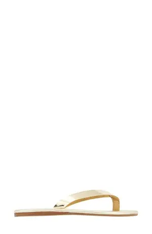 ANCIENT GREEK SANDALS Leda Leather Flip Flop