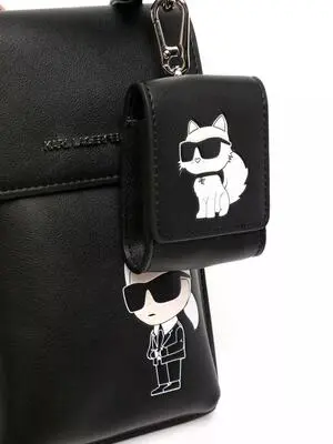 Karl Lagerfeld Kikonik 20 Leather Pouch