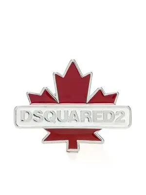 Dsquared2 Enamel Logo Brooch