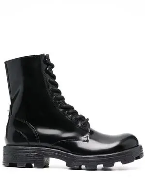 Diesel® Round Toe Boots For Men
