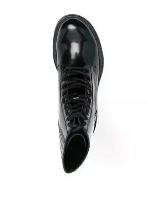 DIESEL® D-hammer Lace-up Leather Boots