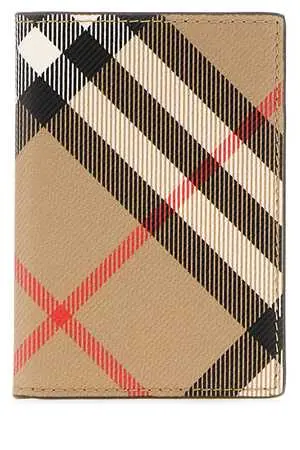 Burberry Printed Canvas Card Holder - Multicolor