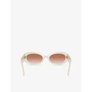 Dolce & Gabbana Dg4537 Oval-frame Acetate Sunglasses