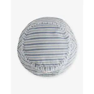 Moncler Striped Branded Cotton Bucket Hat