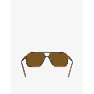 Dolce & Gabbana Dg4541 Square-frame Acetate Sunglasses