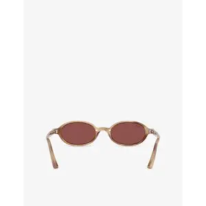 Ray-ban Rb4472 Oval-frame Injected Sunglasses