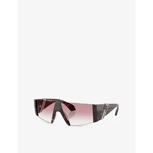 Versace Ve4516 Rectangle-frame Injected Sunglasses