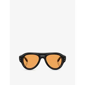Ray-ban Rb4925 Aviator-frame Acetate Sunglasses - Black