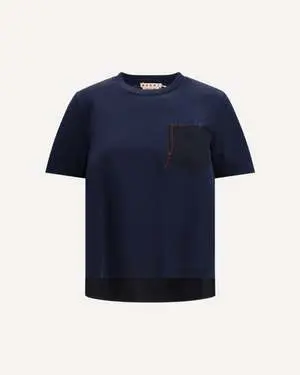 Marni Embroidered Logo T-shirt