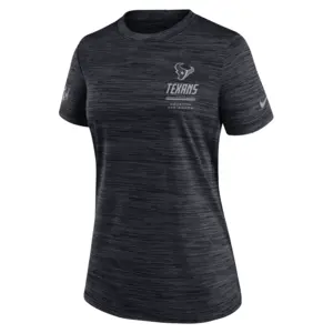 Nike Houston Texans Sideline Velocity Dri-fit Nfl T-shirt - Blue