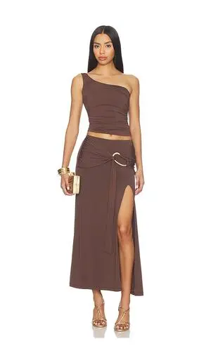 Bardot Dion One Shoulder Cropped Top