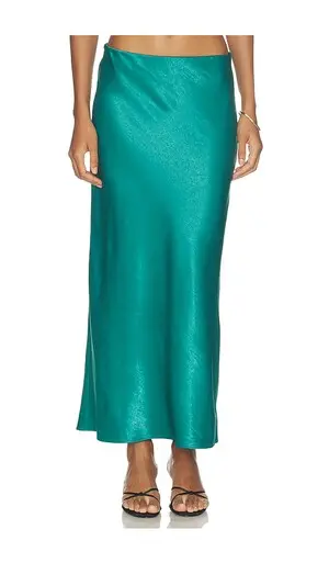 FAVORITE DAUGHTER The Favorite Skirt In Teal
