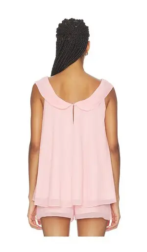 Amanda Uprichard Polly Top - Pink