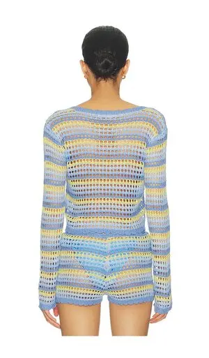 MORE TO COME Anele Crochet Top