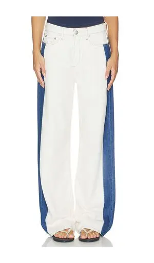 Rag & Bone Rag & Bone Featherweight Logan Wide Jean Neutral