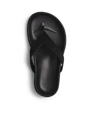 Phoebe Philo Round Leather Flip Flop