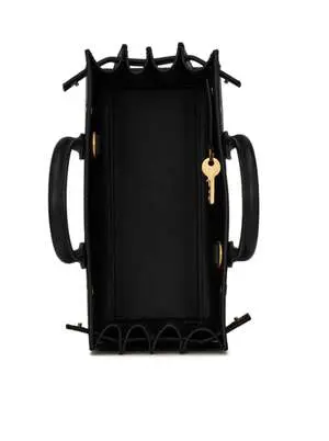 Saint Laurent Smooth Leather Sac De Jour Bag Nano