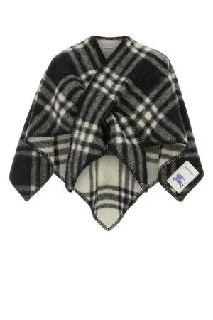 Burberry Embroidered Wool Scarf