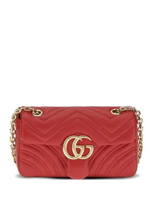 Gucci Gg Marmont Small Leather Shoulder Bag - Multicolor