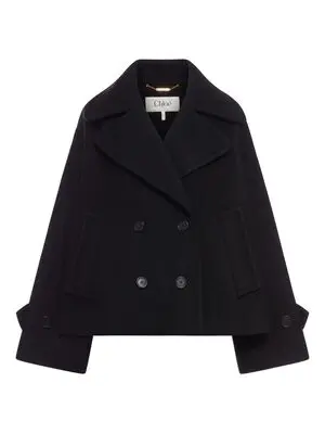 Chloé Wool Coat - Multicolor