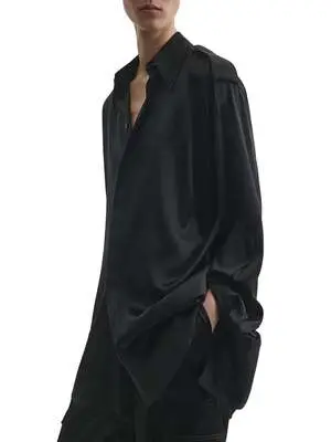 Phoebe Philo Liquid Utility Shirt