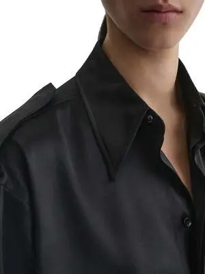 Phoebe Philo Liquid Utility Shirt