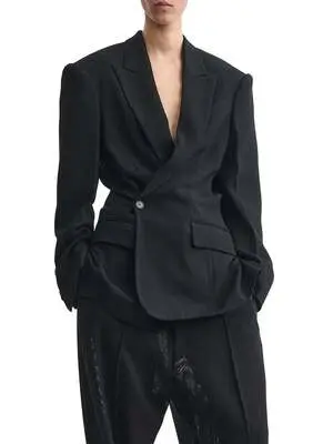 Phoebe Philo Lightweight Single-breasted Tailored Jacket