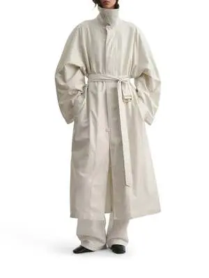 Phoebe Philo Silk Blend Trench Coat