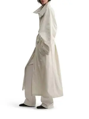 Phoebe Philo Silk Blend Trench Coat