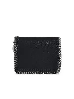 Stella McCartney Bi-fold Falabella' Wallet In 'shaggy Deer