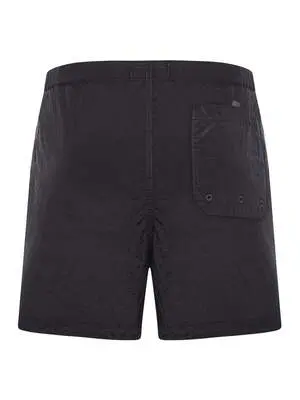 Stone Island Compass Logo Swimsuit - Black