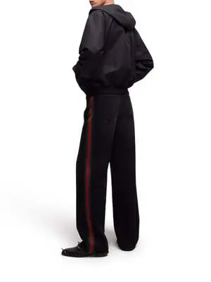 Gucci Reversible Zip-up Jacket In Cotton Fabric