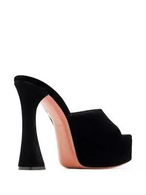 Amina Muaddi Dalida Platform Sandals