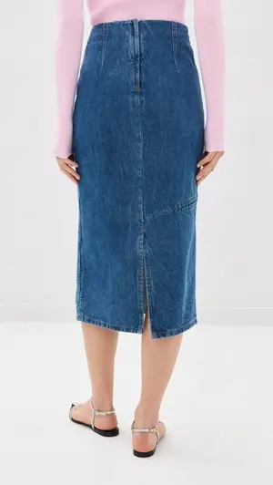 JIL SANDER Denim Skirt
