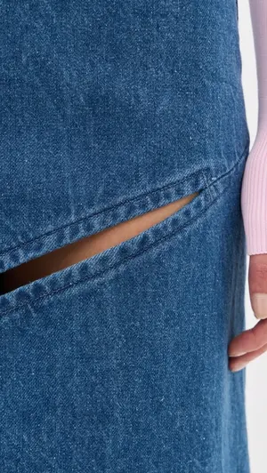 JIL SANDER Denim Skirt