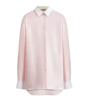 Dior Embroidered Blouse With Mother-of-pearl Buttons - No