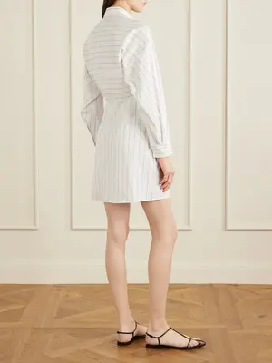 Theory Striped Mini Dress