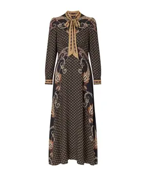 Etro Paisley-print Dress - Black