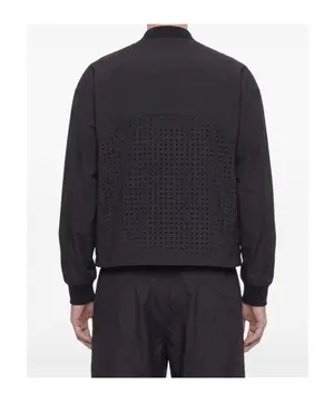 Herno Perforated-panel Bomber Jacket