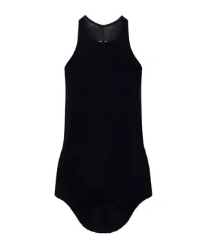 Rick Owens Racerback Slim Knit Bodysuit