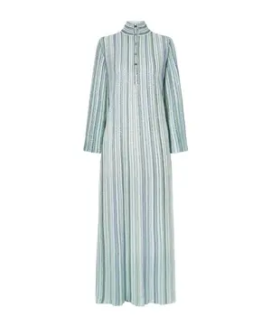 Missoni Sequined Striped Dress - Green