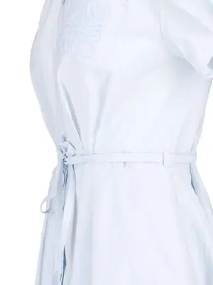 Loewe Round Neck Short Sleeve Dress