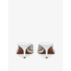 Alaïa Azzedine Bloom 55 Leather Mules