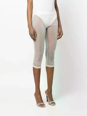 Dsquared2 Cropped Mesh Leggings