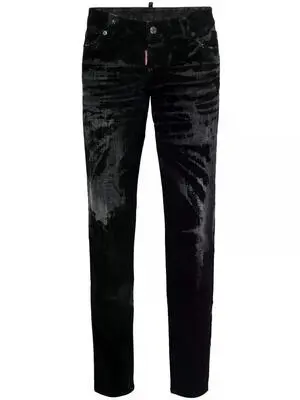 Dsquared2 Black Wash Jeans For Women