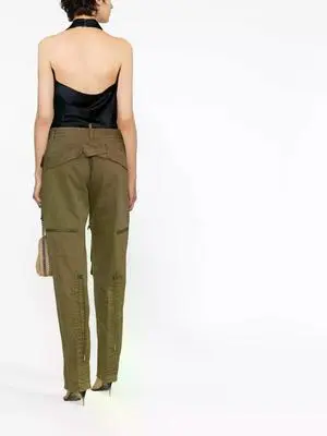 Dsquared2 Tapered Cargo Trousers With Patch Detail