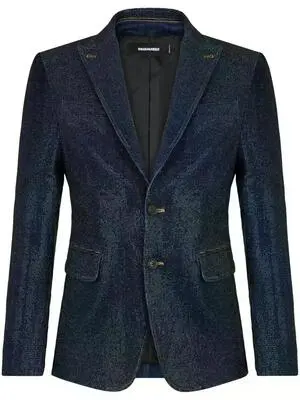 Dsquared2 Single-breasted Denim Blazer
