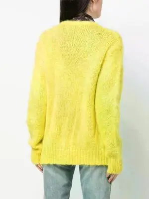 Dsquared2 Mohair Blend V-neck Cardigan