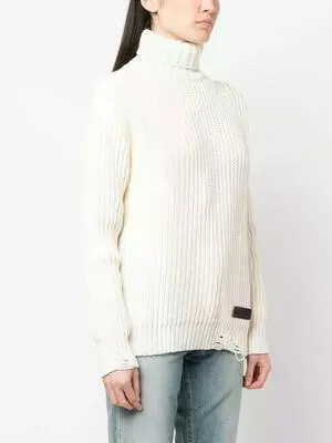 Dsquared2 Distressed Roll-neck Jumper