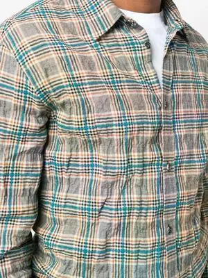 Dsquared2 Checked Cotton-blend Shirt